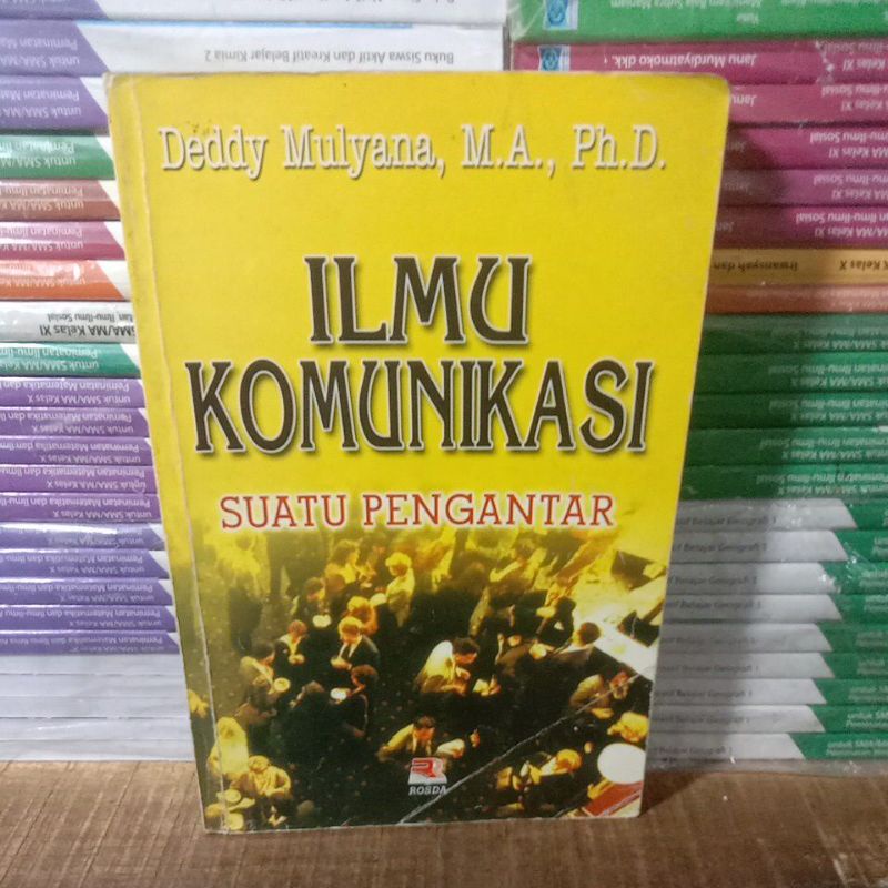 Jual Buku Original ILMU KOMUNIKASI SUATU PENGANTAR Rosda By Deddy Mulyana | Shopee Indonesia