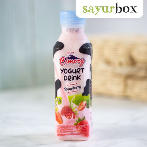 Jual Cimory Yogurt Drink Strawberry 240 ml Sayurbox | Shopee Indonesia