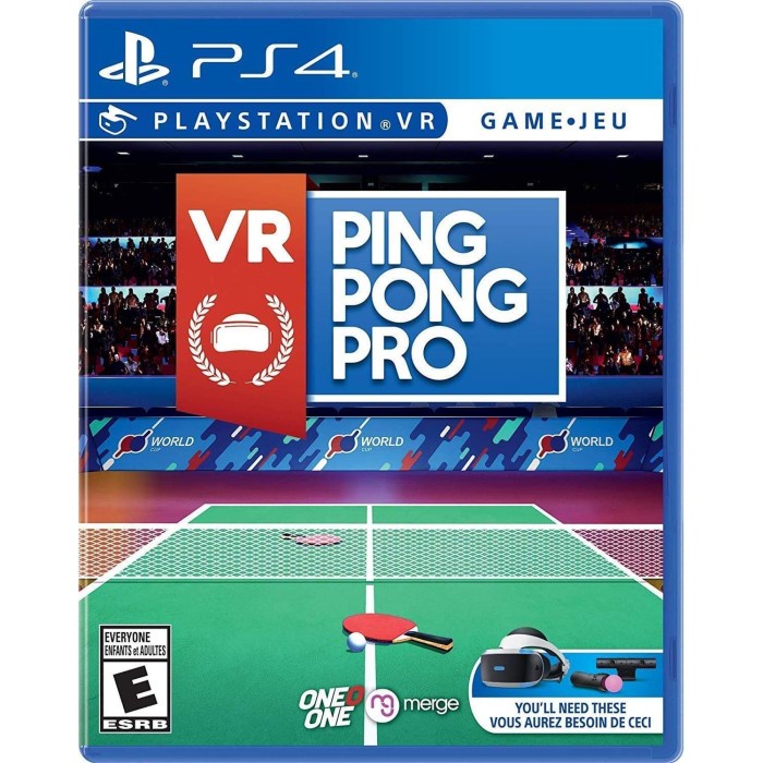 Jual PS4 / PSVR Ping Pong Pro (R1 / English PS VR Game) | Shopee Indonesia