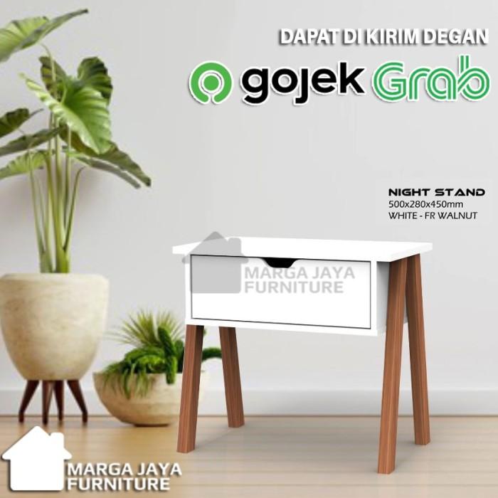 Jual Nakas Meja Samping Kamar Mini Kabinet Side Table Laci Minimalis ...