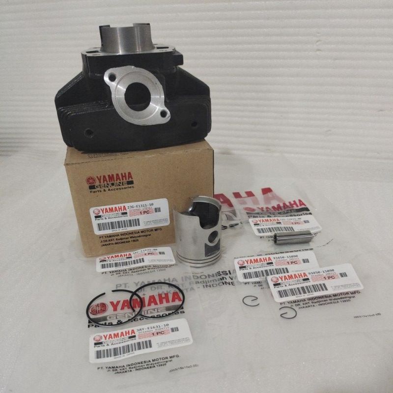 Jual Cylinder Block blok seker Seher + piston kit Set Yamaha Alfa Original JAPAN | Shopee Indonesia