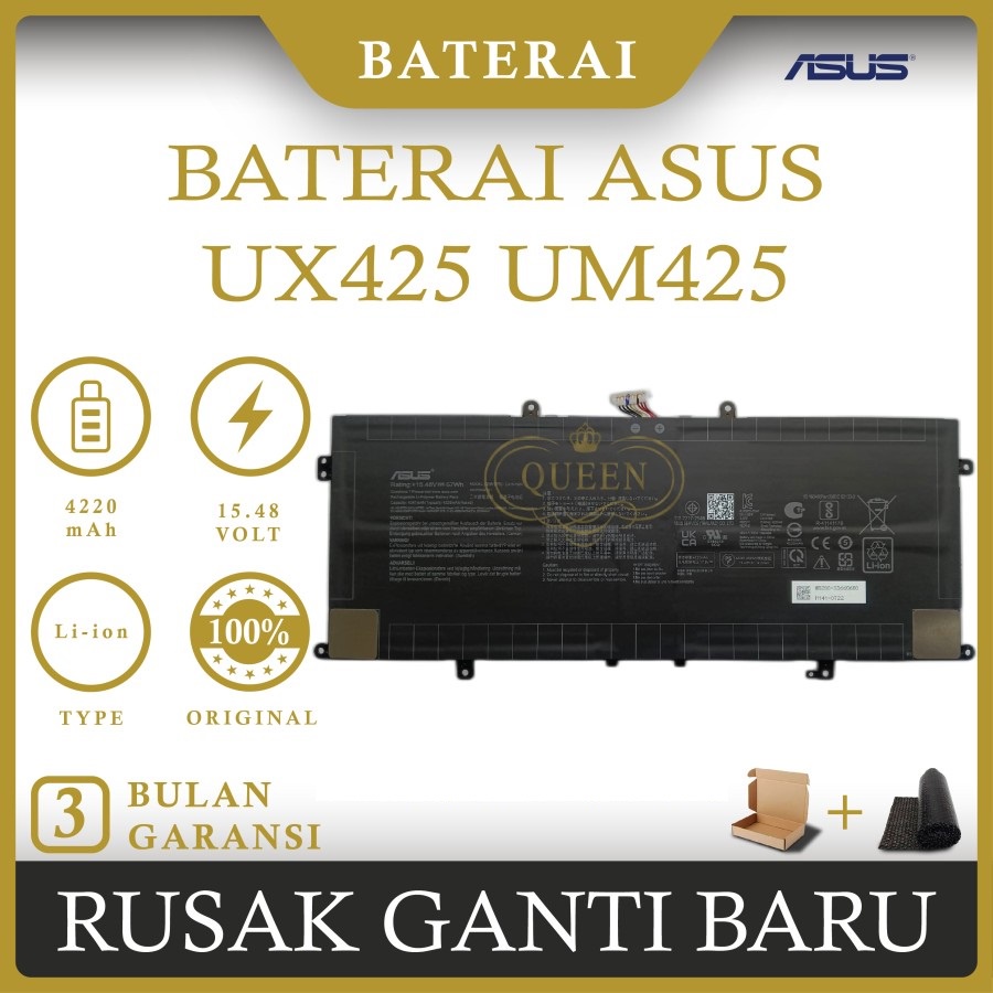 Jual BATERAI LAPTOP ASUS ZenBook 14 UX425 UM425 UX425EA UX425JA ...