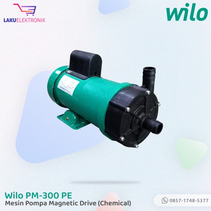 Jual Wilo PM-300PE Magnetic Drive (Chemical Pump) - Pompa Transfer ...