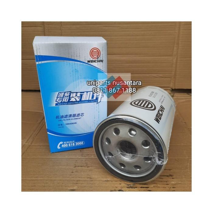 Jual Oil Filter Weichai 1000428205 612630010239 | Shopee Indonesia