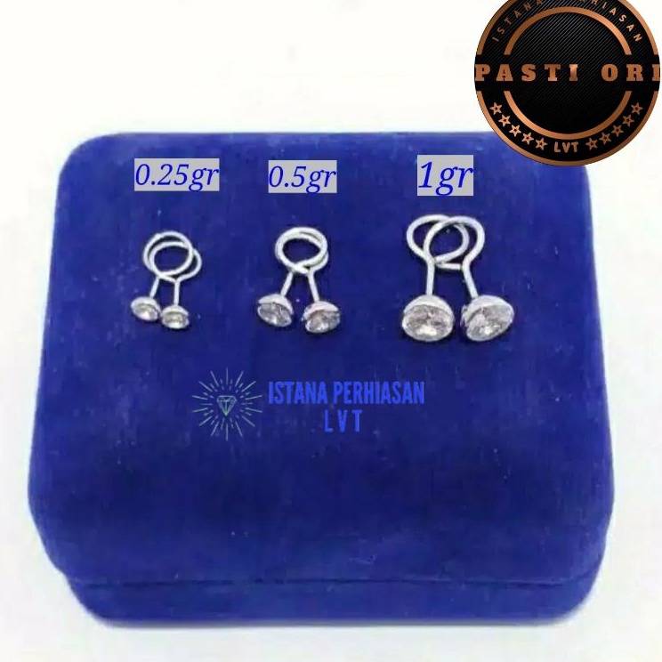 Jual Mau?u1U5g ANTING TOGE PERHIASAN PERAK 925 LAPIS EMAS PUTIH ...