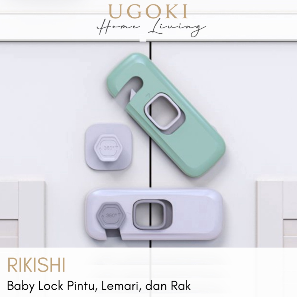 Jual Harga BersaingN3z3Y |UGOKI| RIKISHI Child Safety Lemari Kulkas ...