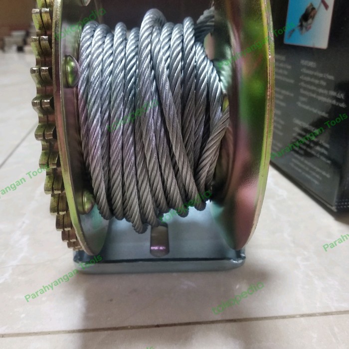 Jual Katrol Manual 450Kg X 10M/Alat Derek/Alat Angkat Barang/Hand Winch ...