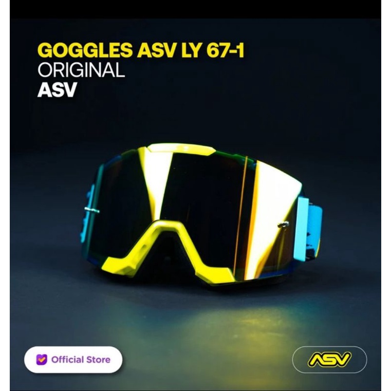Jual Kacamata Google Motocross Magnet ASV Tipe Ly 67-1 | Shopee Indonesia