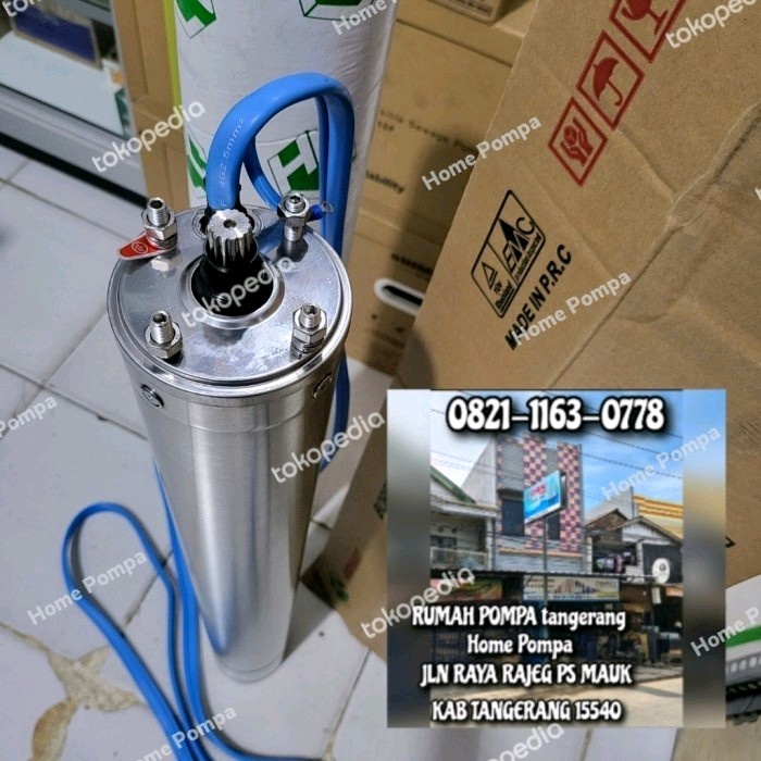 Jual SUBMERSIBLE MOTOR 4" HCL 3HP 1PHASE DINAMO POMPA SATELIT HCL PUMP | Shopee Indonesia