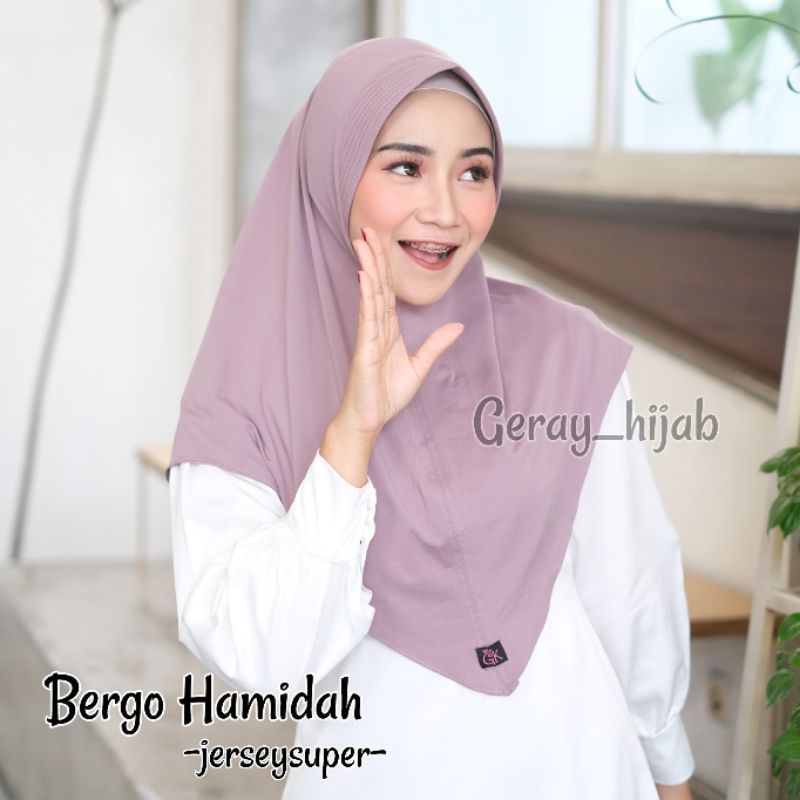 Jual BERGO HAMIDAH / BERGO DAILY / JILBAB JERSEY / BERGO JERSEY / JIILBAB DAILY / JILBAB PET ...
