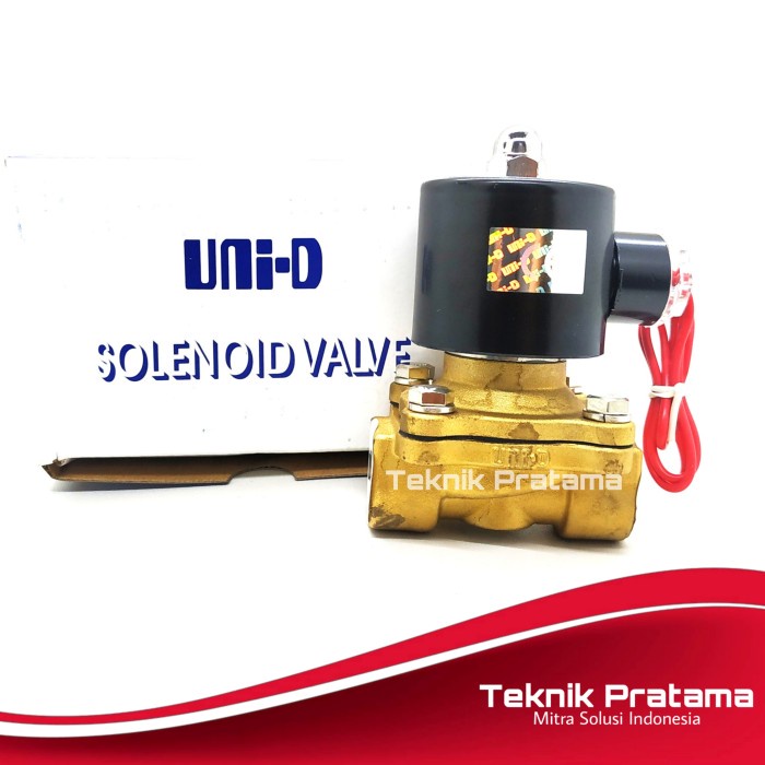 Jual 1/2" Solenoid Valve Kuningan 2 Way UNI-D Type UW 15 Size 1/2 Inch | Shopee Indonesia