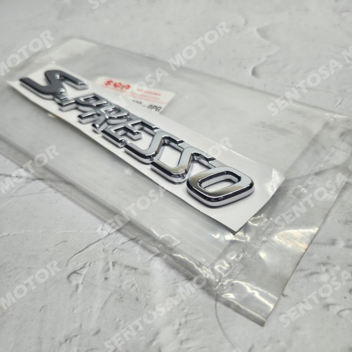 Jual Emblem Tulisan Suzuki Spresso S-Presso Asli Sgp Kode Ah226 | Shopee Indonesia