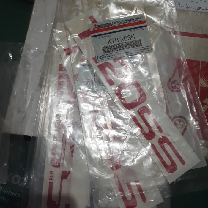 Jual Stiker Sticker T120Ss Merah Kode 093 | Shopee Indonesia
