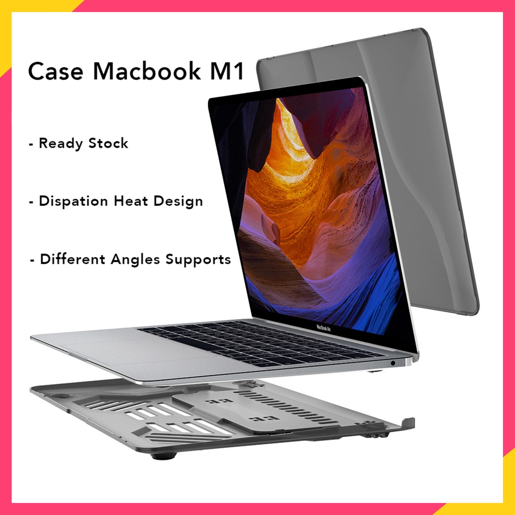 Jual 【Ready Stock In Jakarta】case macbook air m1 2020 transparent case ...
