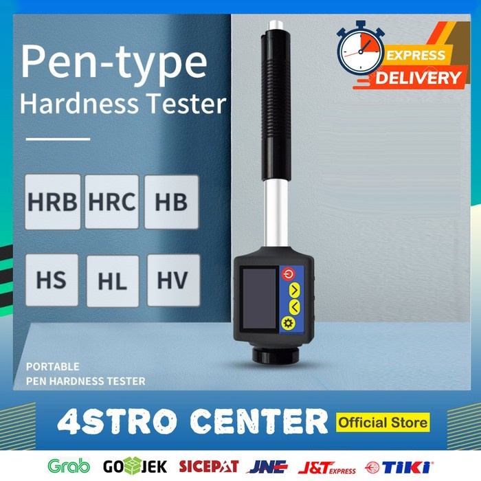 Jual Bestseller Original Metal Hardness Tester Pen Leeb Steel Hl Hrb ...