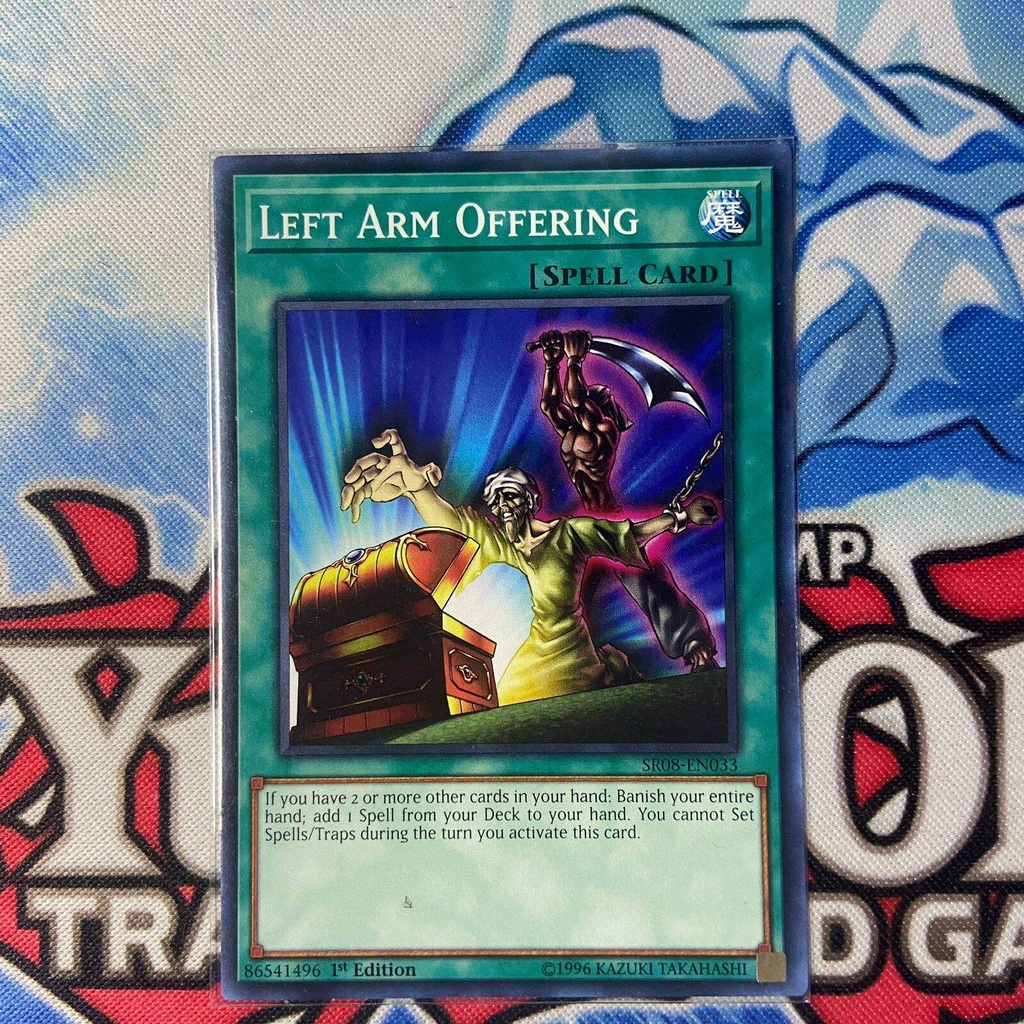 Jual yugioh left arm offering - common - original | Shopee Indonesia