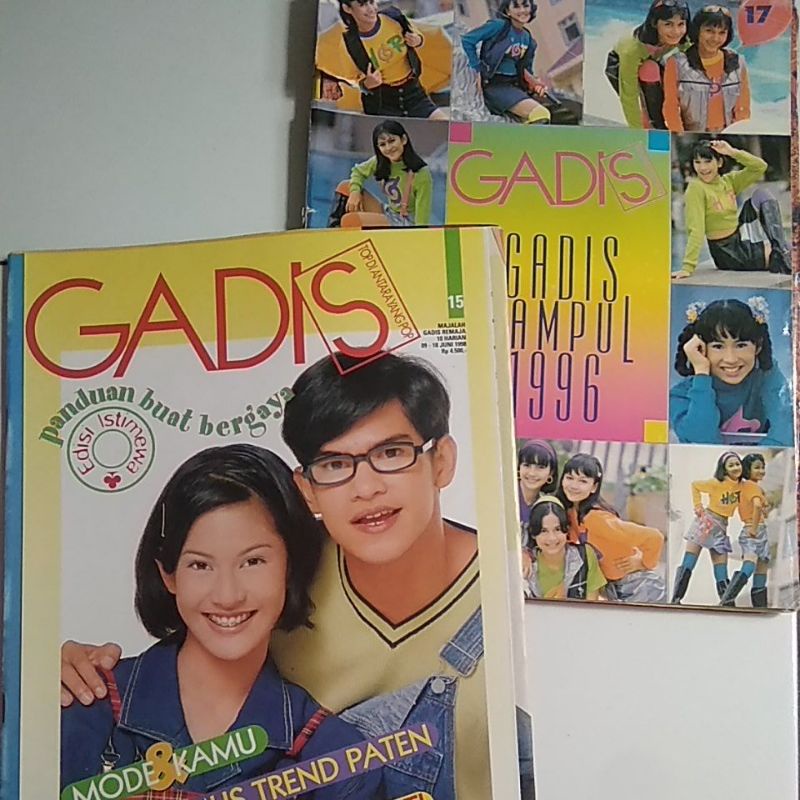 Jual Beli Majalah Gadis Edisi Istimewa Tahun 1998 Cover Dian Satrowardoyo Gratis Majalah Gadis ...