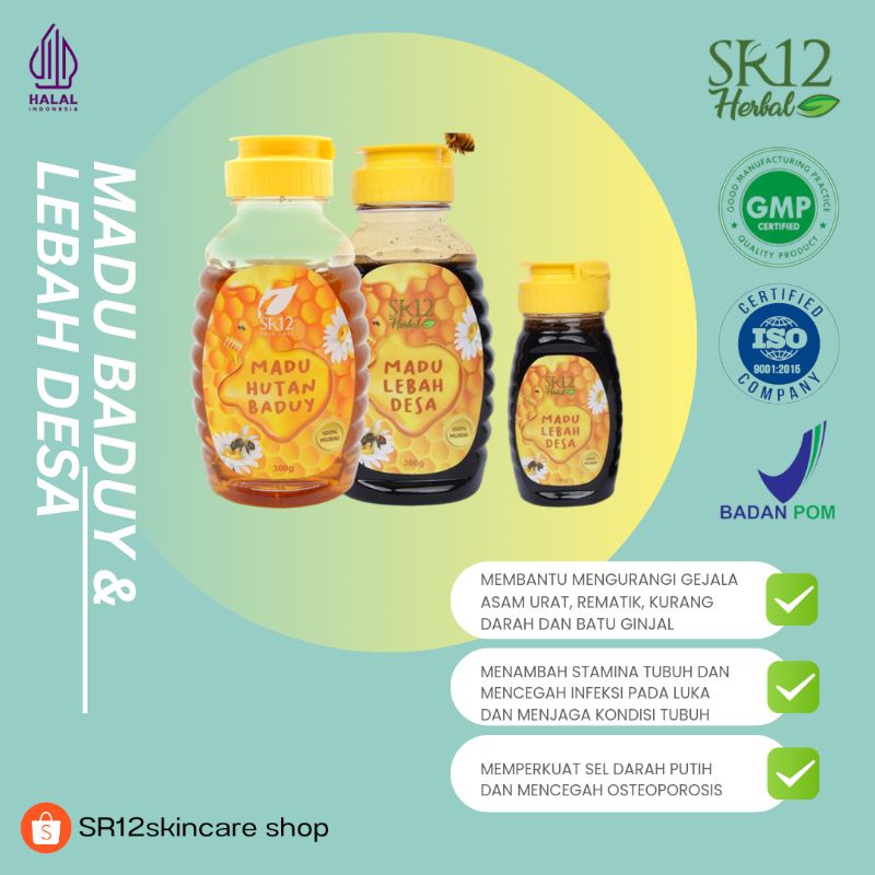 Jual MADU HUTAN ASLI BADUY SR12 BPOM PENAMBAH IMUN TUBUH ~ MADU ASLI ...