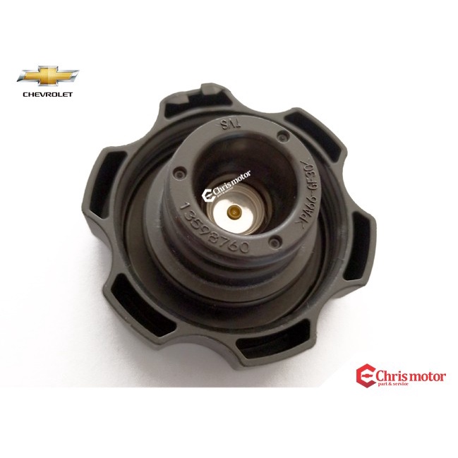 Jual Tutup Hitam Tabung Radiator Tangki SPIN AVEO SONIC TRAX ORI GM ...