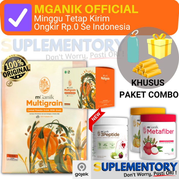 Jual MGANIK MULTIGRAIN OBAT PENURUN GULA DARAH KENCING MANIS ORIGINAL ...
