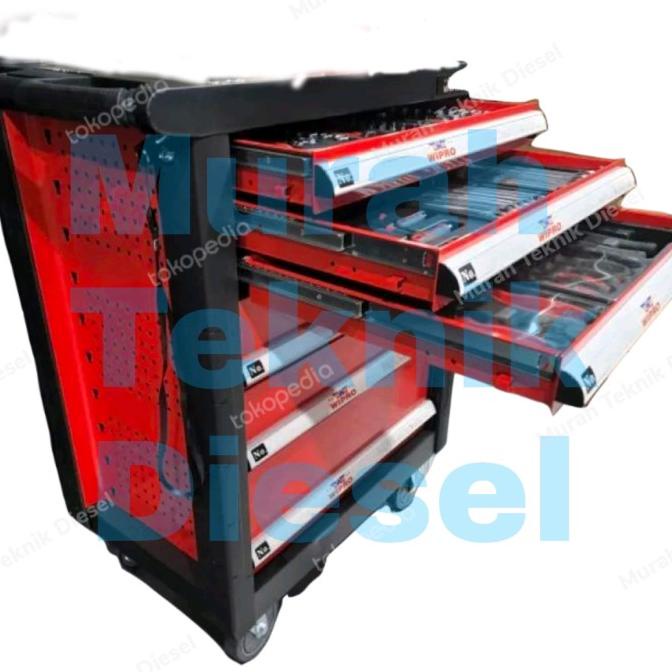 Jual Kotak Lemari Tool Box Cabinet Trolley 7 Drawer Wipro Tct07D | Shopee Indonesia