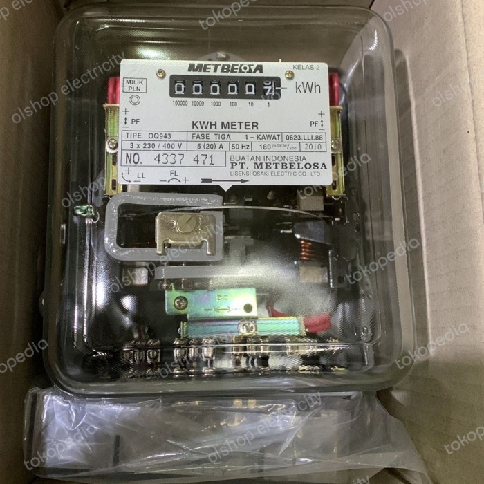 Jual KWH METER 3 phase METBELOSA 5(20) | Shopee Indonesia