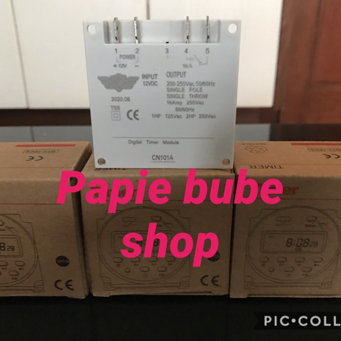 Jual Timer Dc 12 Volt 16 Amper | Shopee Indonesia