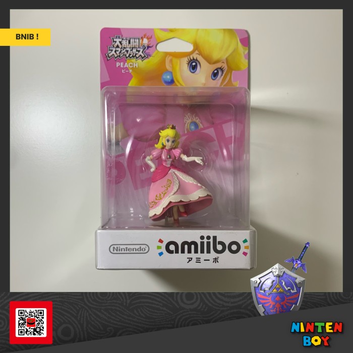 Jual Amiibo Super Smash Bros Ultimate Ssbu Super Mario Peach Shopee