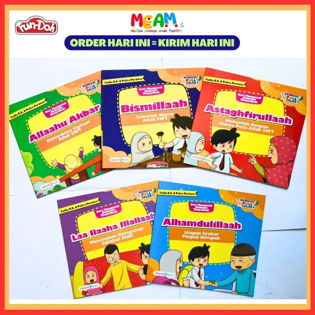Jual Meam Buku Paket 6 Buku Cerita Anak Isla Seri Mengenal Kalimat ...