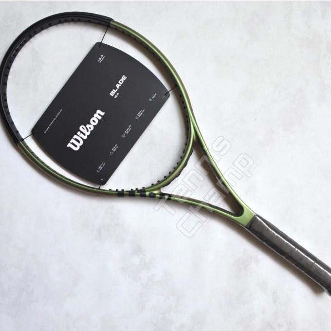 Jual Raket Tenis Wilson Blade 104 V8/ Tennis Racket Wilson Blade ...