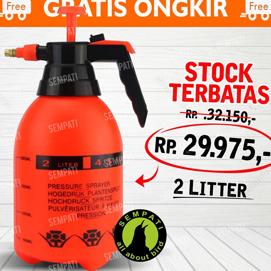 Jual EVL345 SEMPROTAN AIR 2 LITER L OEM JET PUMP PREASSURE SPRAYER ...