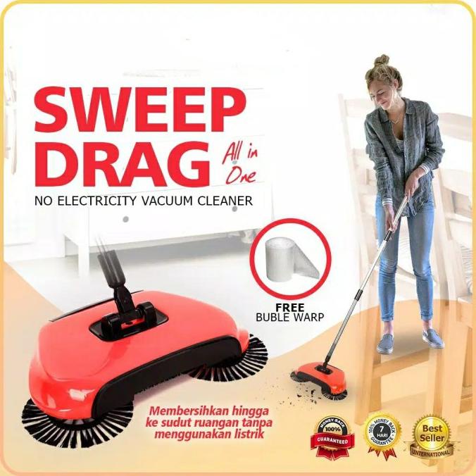 Jual Sapu lantai Elektrik Super Boom / Sapu otomatis Praktis Dan modern ...