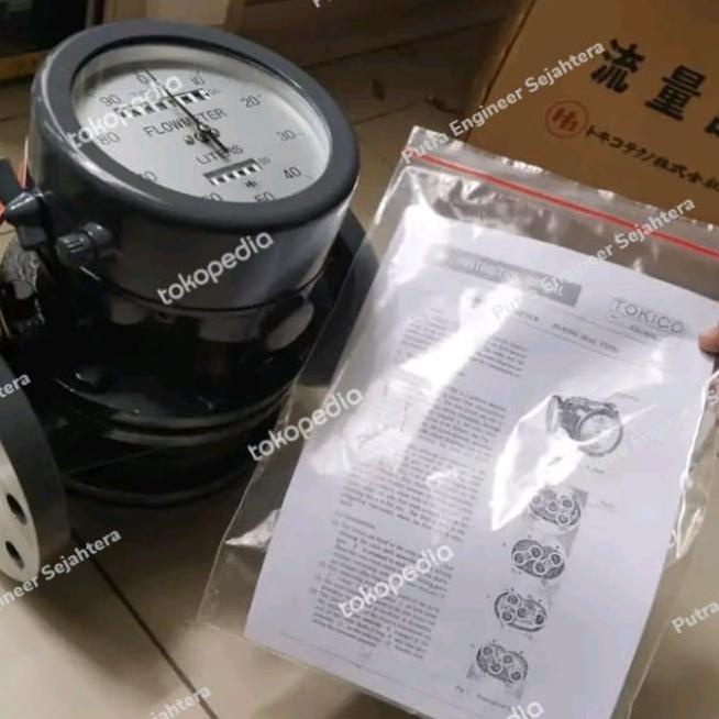 Jual Flow Meter Tokico 3 Inch Dn80Mm (Reset Counter) Type Fro-0845 -Baa ...