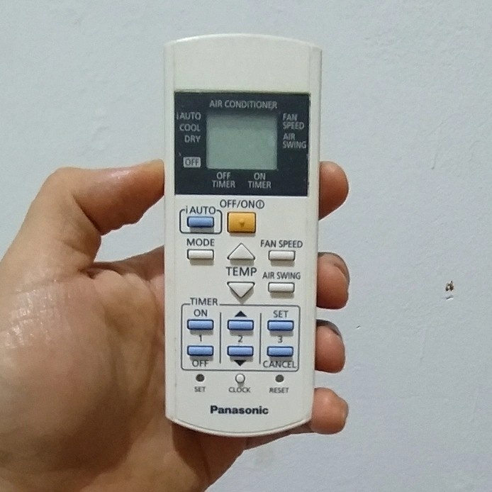 Jual Remote Remot AC Original Panasonic i-AUTO A75C4624 | Shopee Indonesia
