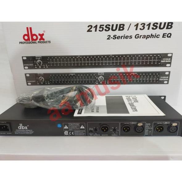 Jual EQUALIZER DBX 215 OUTPUT SUB GRADE A | Shopee Indonesia