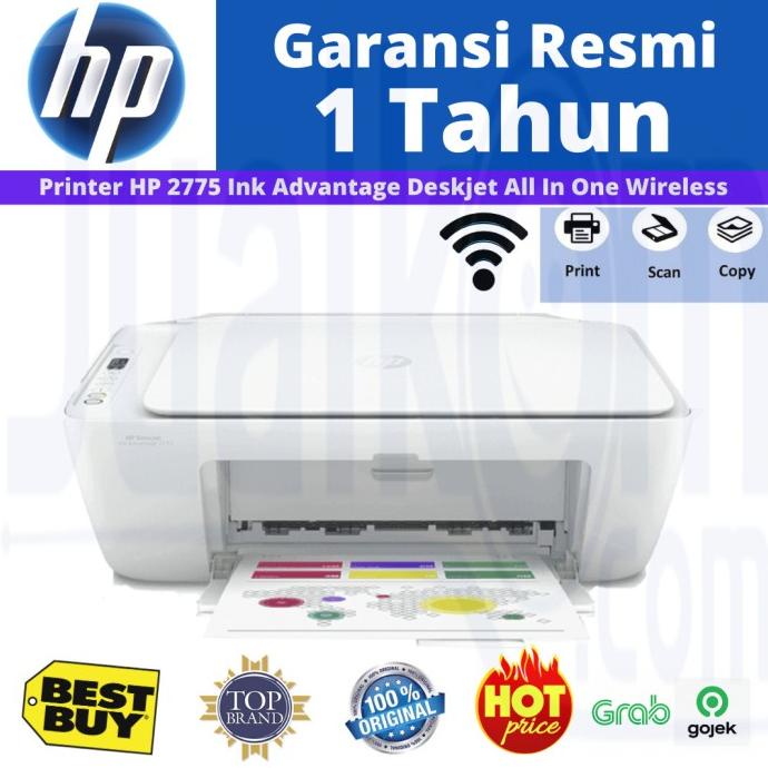 Jual HP Deskjet Ink Advantage 2775 All In One Printer Print Scan Copy ...
