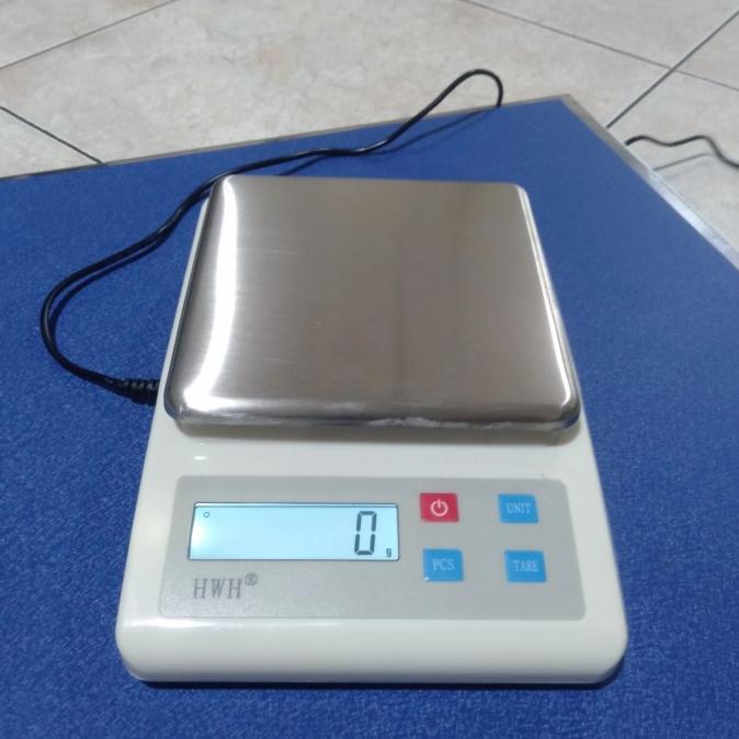 Jual Timbangan Duduk Digital Gram Graman 6kg x 1g Hwh /osuka | Shopee ...
