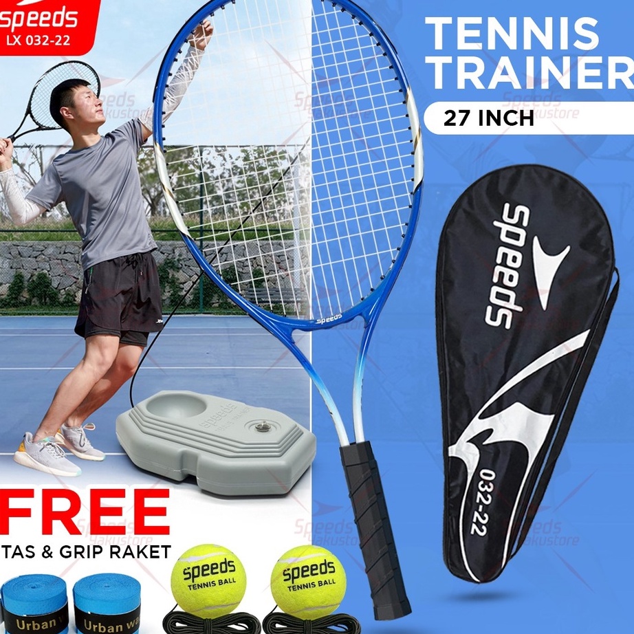 Jual [L☀14 N> SPEEDS Raket Tennis Set Bola Raket Tenis Latihan Tenis ...