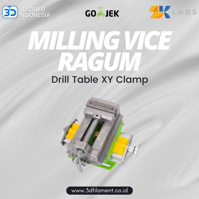 Jual ZKLabs Milling Vice Ragum Precision Cross Sliding Drill Table XY ...