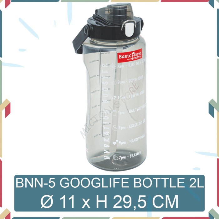 Jual MICTON Lion Star Basic Home BNN-5 Goodlife Bottle 2L Botol Minum ...