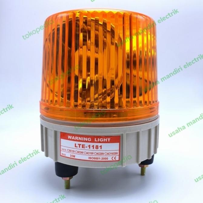 Jual Lampu Rotary Lte-1181, Rotary Warning Light, 220Vac, 35 Watt ...