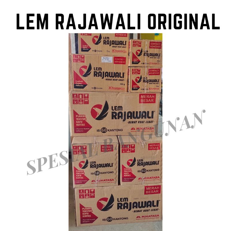 Jual ORIGINAL Lem Kayu Rajawali Putih PVAC Besar | Lem Plamir | Lem ...