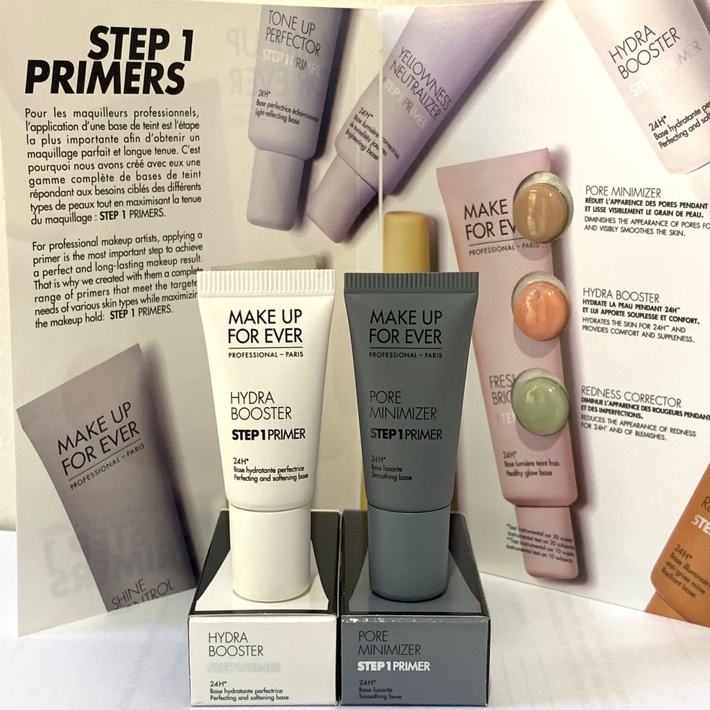 Jual Make Up Forever / Mufe Step 1 Primer 5Ml / Sample Card (Pore Nizer ...