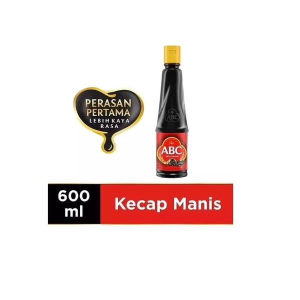 Jual Abc Kecap Manis Botol 600 Ml | Shopee Indonesia