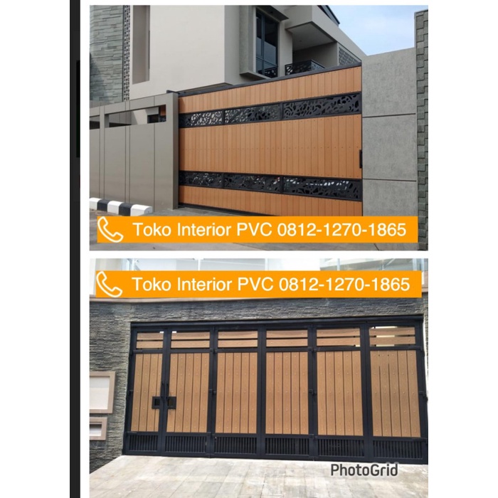 Jual Ready stok PAGAR WPC KAYU ASRI MINIMALIS BANYAK PILIHAN | Shopee ...