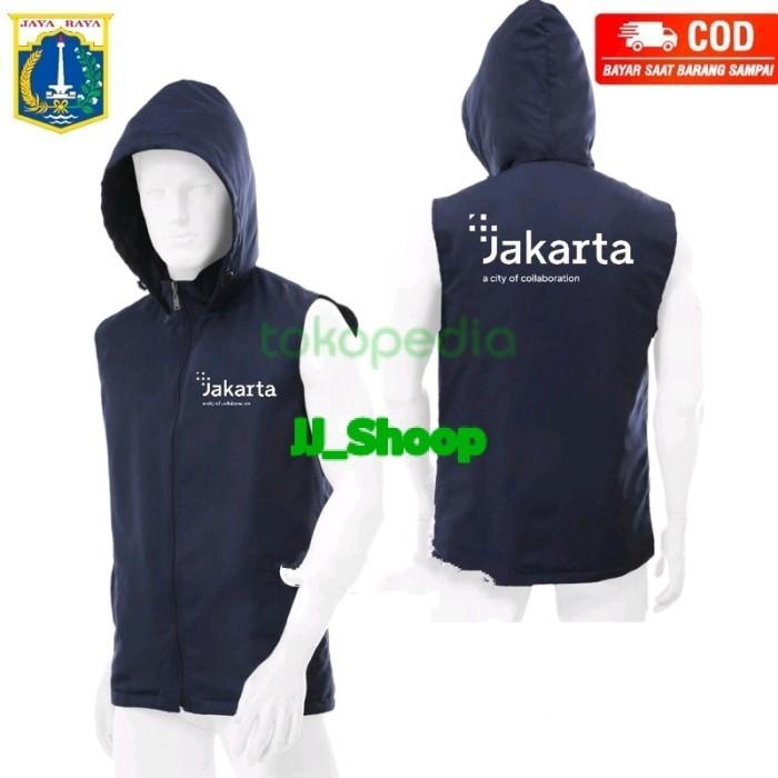 Jual Rompi Jakarta Kota Kolaborasi Rompi Viral Rompi Vest Dki Full ...