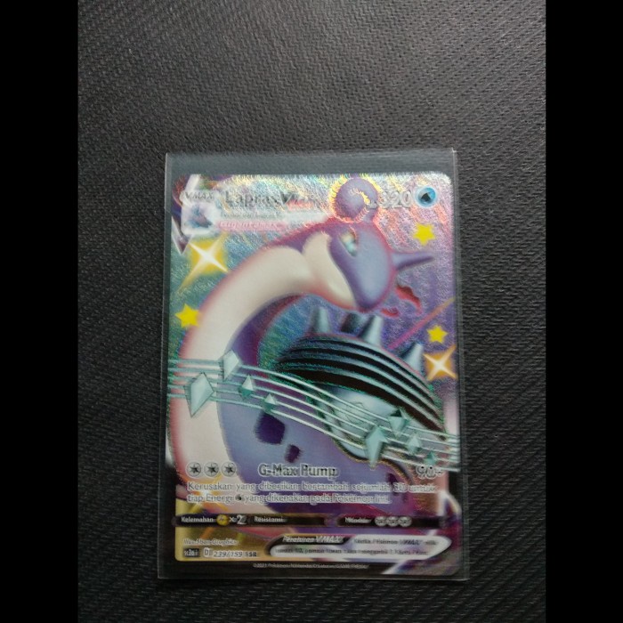 Jual Lapras Vmax Shiny Pokemon Tcg Indonesia | Shopee Indonesia