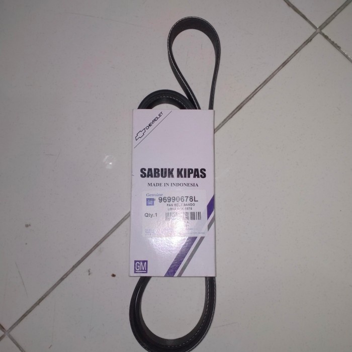 Jual New Fanbelt Fan Belt Chevrolet Aveo Lova Kalos 6Pk 1875 Ori Gm ...