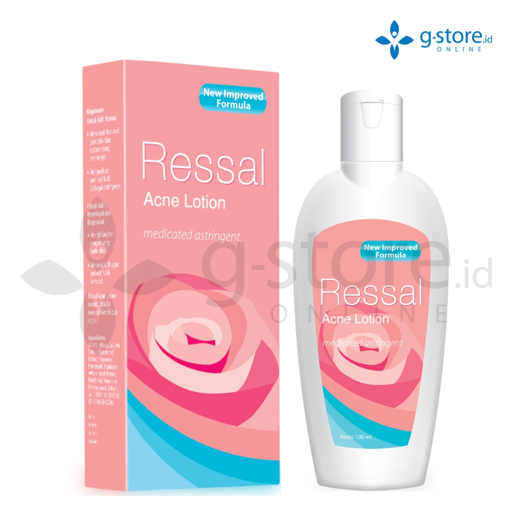 Jual Ressal Acne Lotion 100 ml | Shopee Indonesia