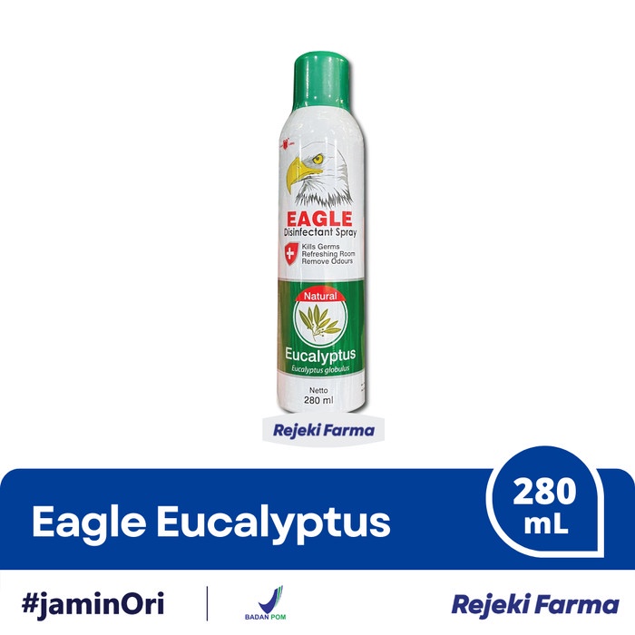 Jual EAGLE EUCALYPTUS SPRAY 280 ML / 280ML CAPLANG CAP EKALYPTUS ...